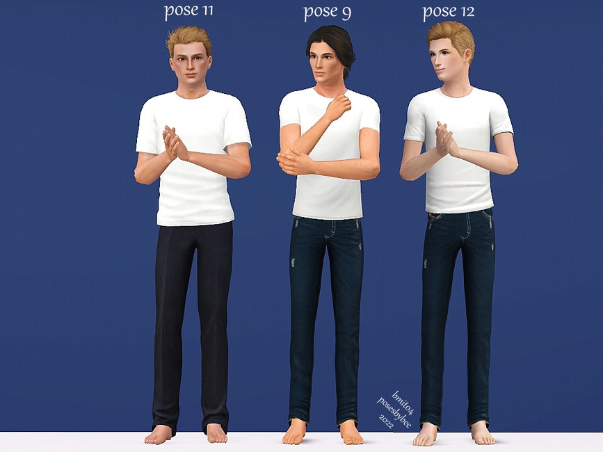 The Sims Resource - Just Standing Set 2