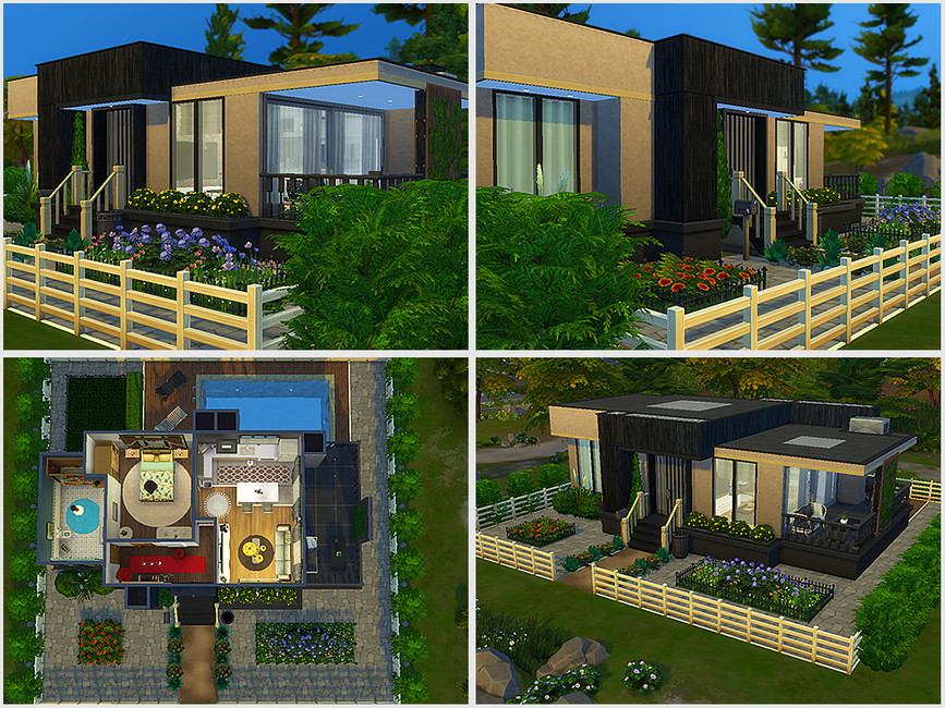 The Sims Resource - Clover Tiny House