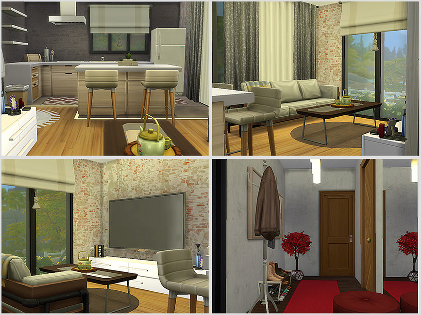 The Sims Resource - Clover Tiny House