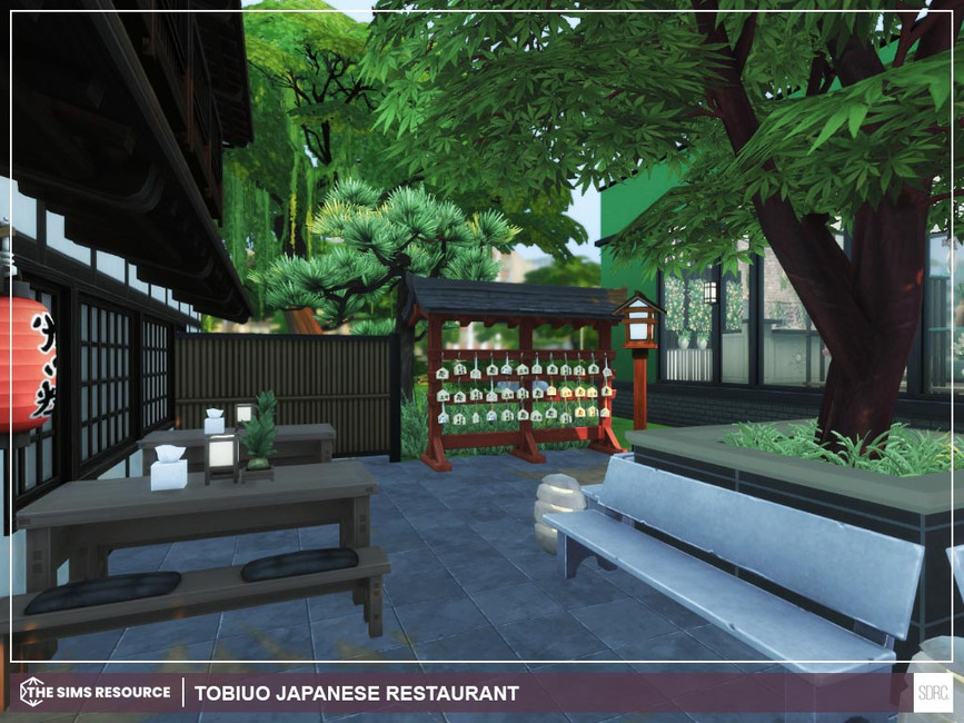 The Sims Resource - Tobiuo Japanese Restaurant NoCC