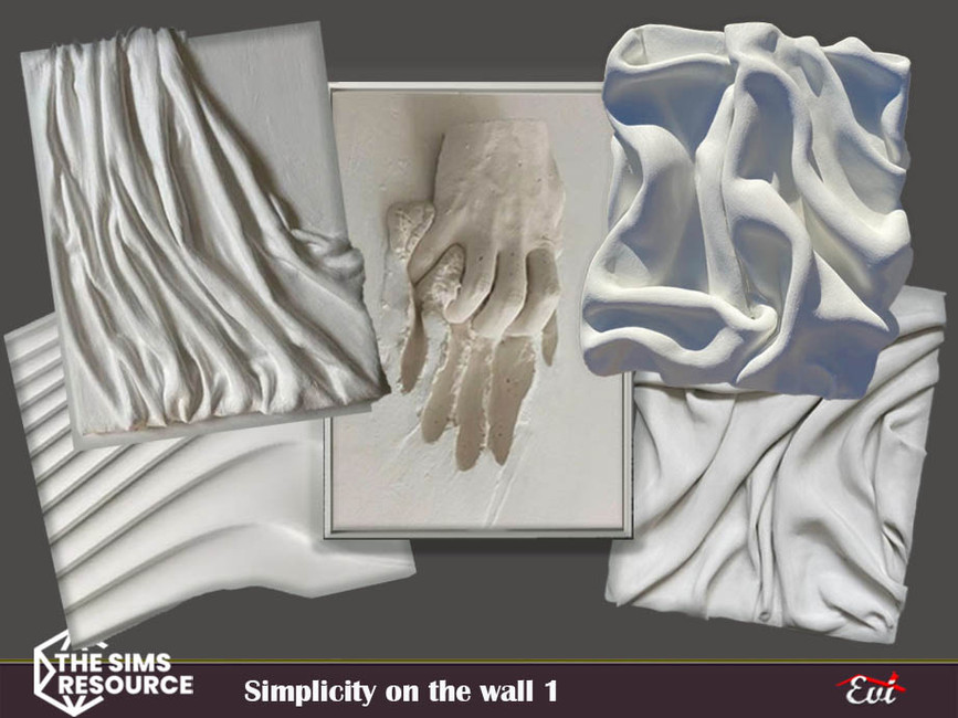 The Sims Resource - Simplicity on the Wall 1