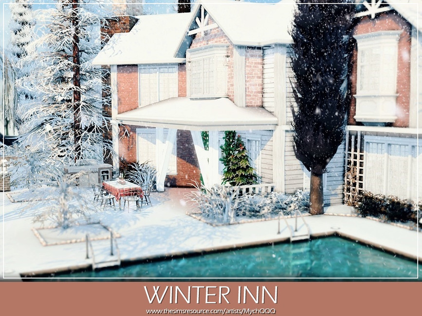 The Sims Resource - Winter Inn (unfurnished) - Shell