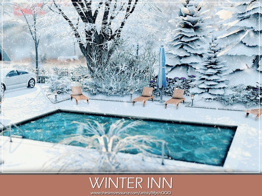 The Sims Resource - Winter Inn (unfurnished) - Shell