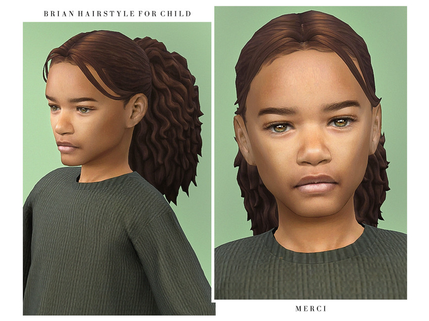 The Sims Resource - Brian Hairstyle for Child