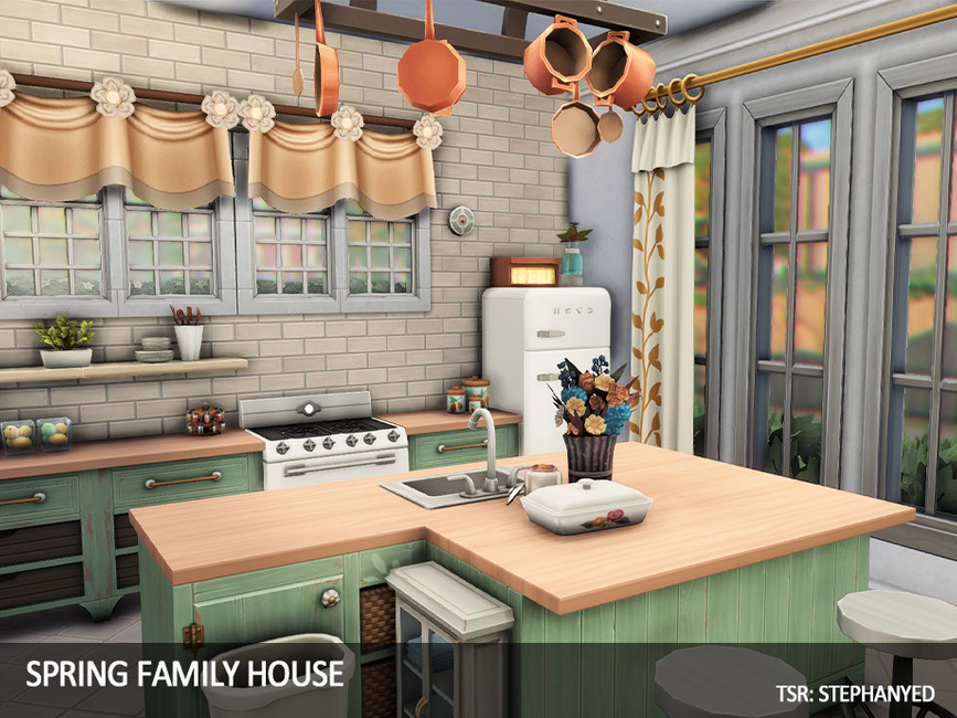 The Sims Resource - Spring Family House