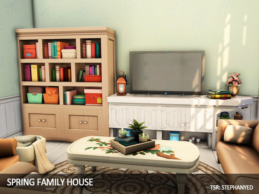 The Sims Resource - Spring Family House