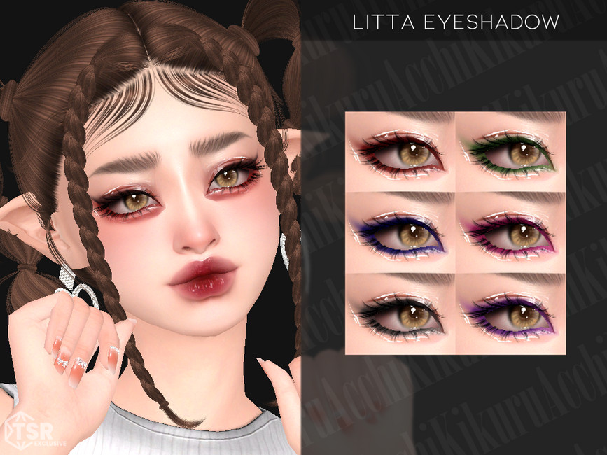 The Sims Resource - Litta Eyeshadow