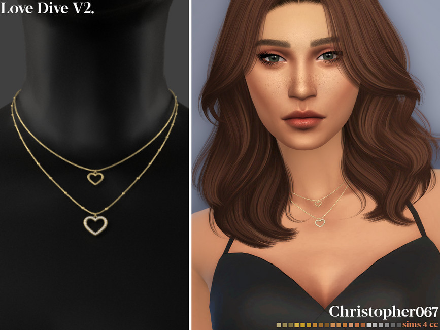 Love Dive Necklace - Version 2 - The Sims 4 Create a Sim - CurseForge