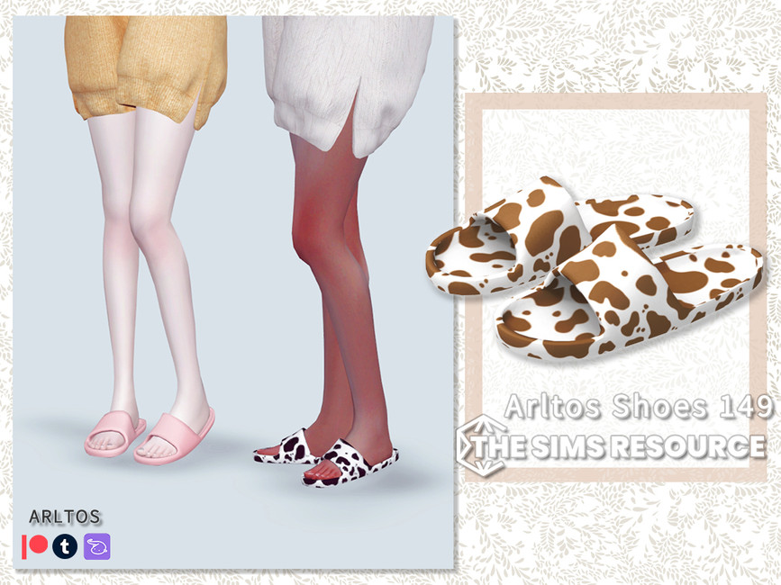 Sims 4 Slippers Download – Sims 4 Slippers CC: The Cutest Custom ...