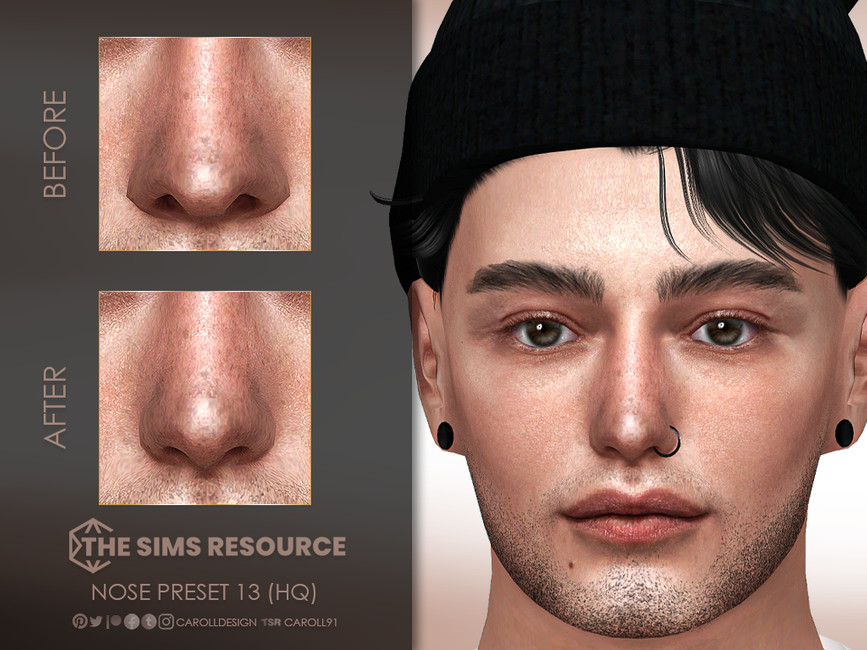 The Sims Resource - Nose Preset 13 (HQ)