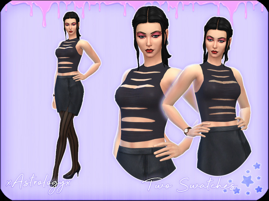 The Sims Resource - Astro | [Splice] Fitted Shirt