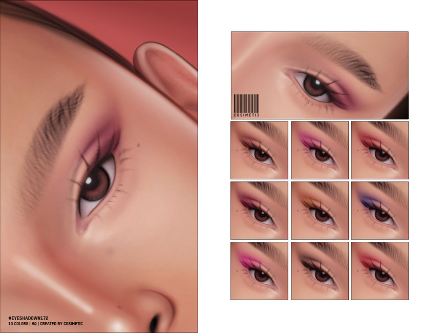 The Sims Resource - Basic Eyeshadow | N172