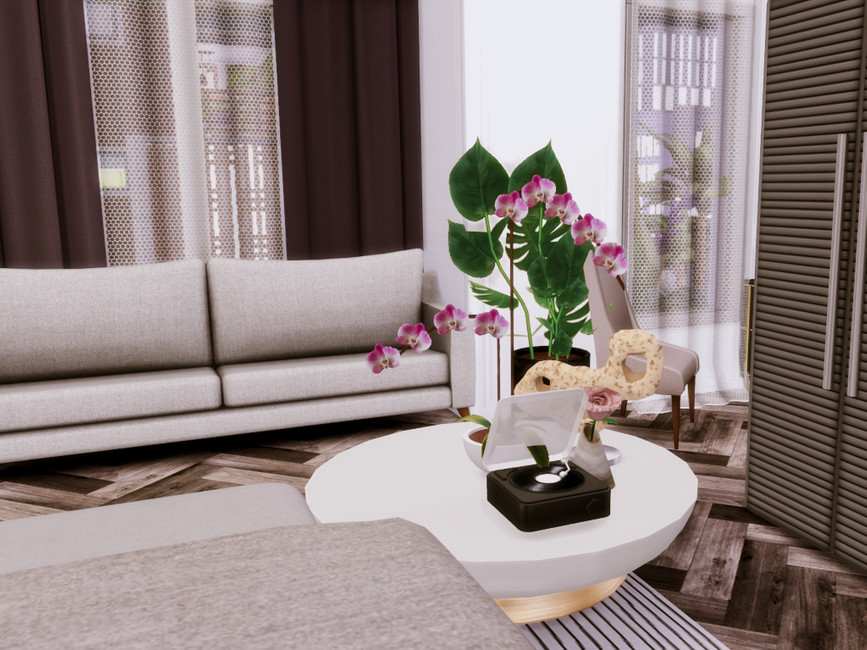 The Sims Resource - Sabine Modern Guest Bedroom | Only TSR CC
