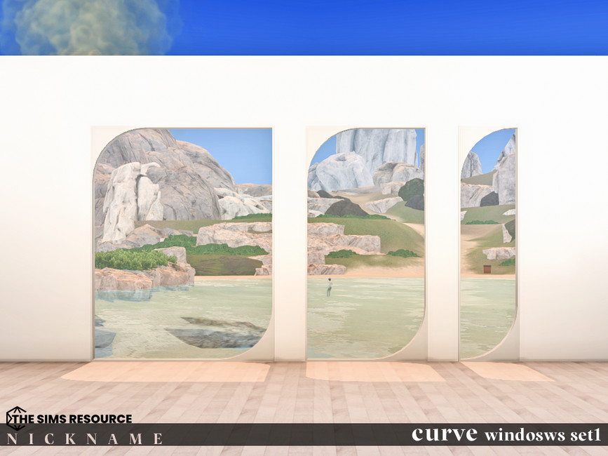 The Sims Resource - curve windows set 1