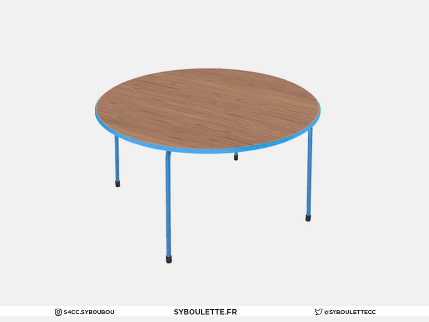 The Sims Resource - Highschool Cafeteria - Round table
