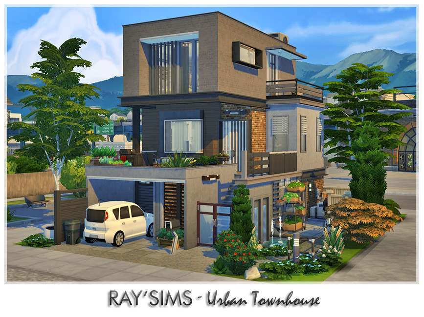 The Sims Resource - Urban Townhouse