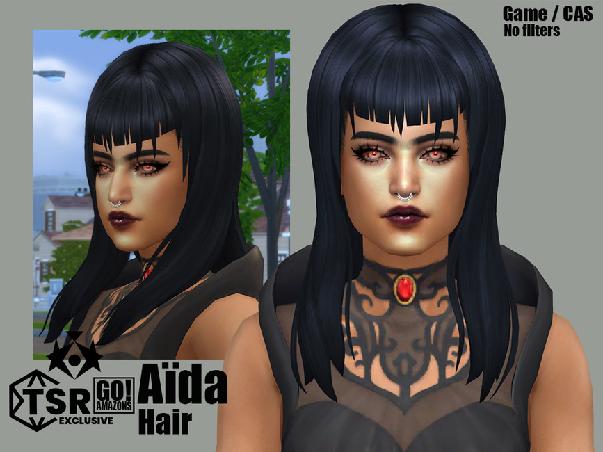 The Sims Resource - Aida Hair