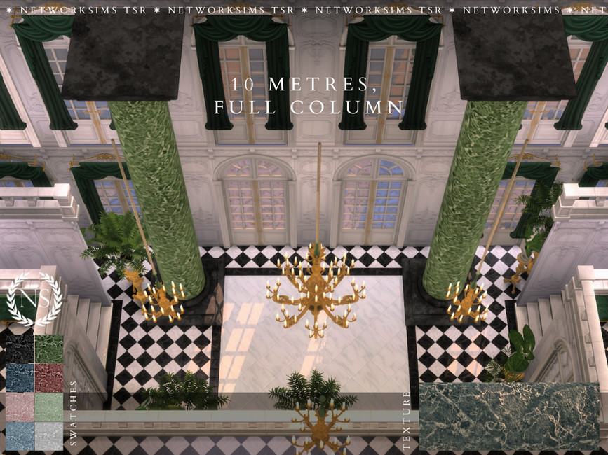 The Sims Resource - Mythologia Columns - Full 10m