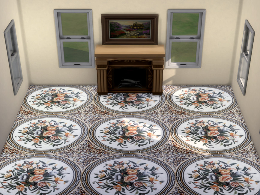 The Sims Resource - Stone Floor Tiles