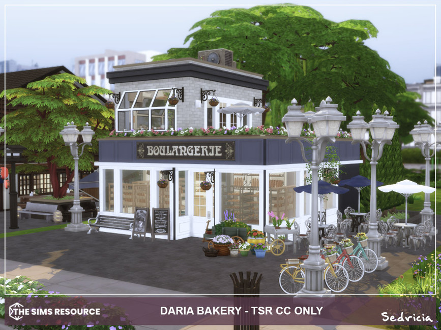 The Sims Resource - Daria Bakery - CC TSR only