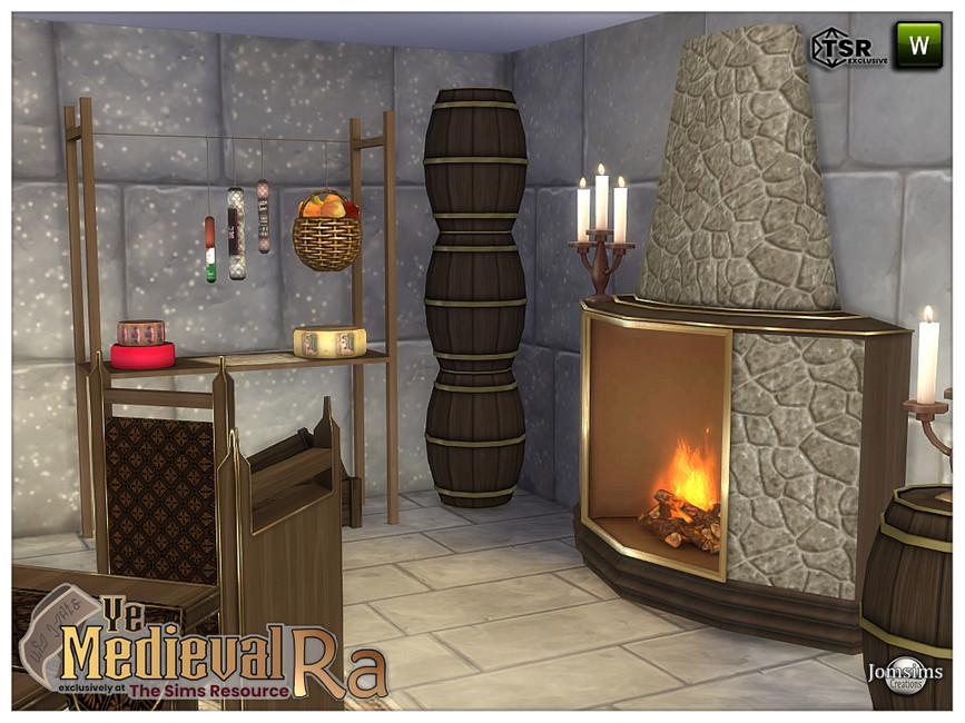 The Sims Resource - Ye Medieval Ra dining Room