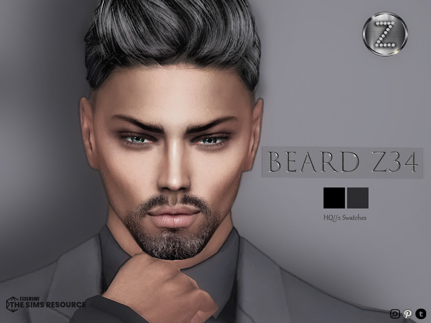 The Sims Resource - BEARD Z34