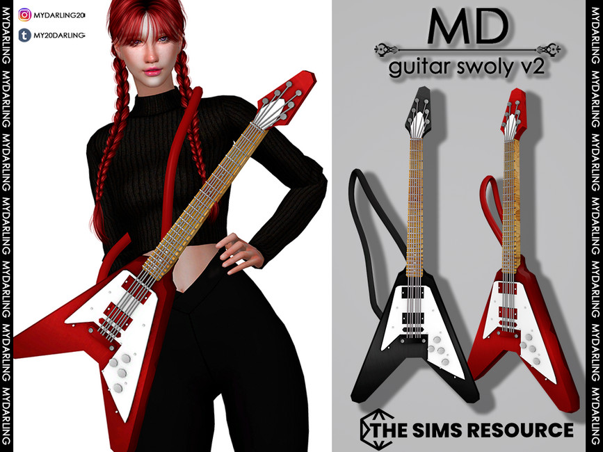 The Sims Resource - GUITAR SWOLY V2 WOMEN