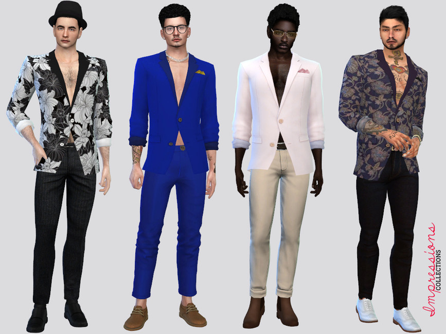 The Sims Resource - Timothee Suit Jacket