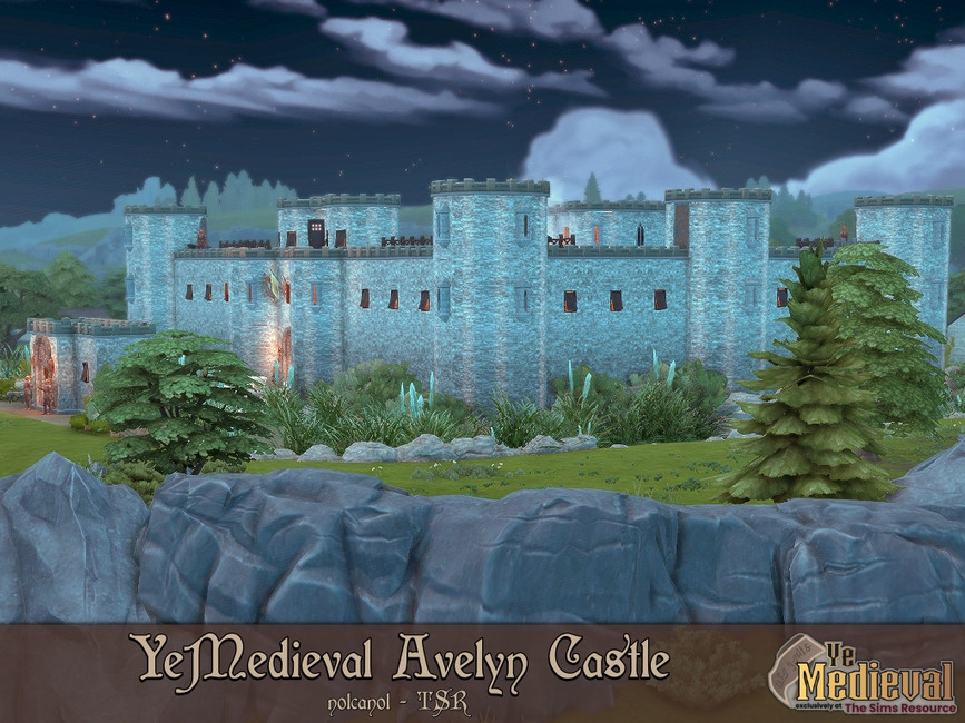The Sims Resource - Ye Medieval Avelyn Castle / TSR CC Only