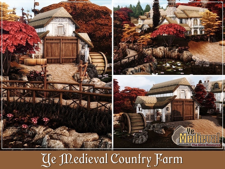 The Sims Resource - Ye Medieval Country Farm