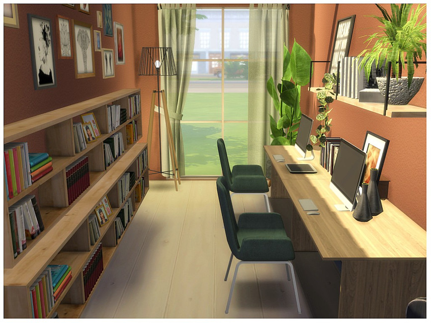 The Sims Resource - Orange Office