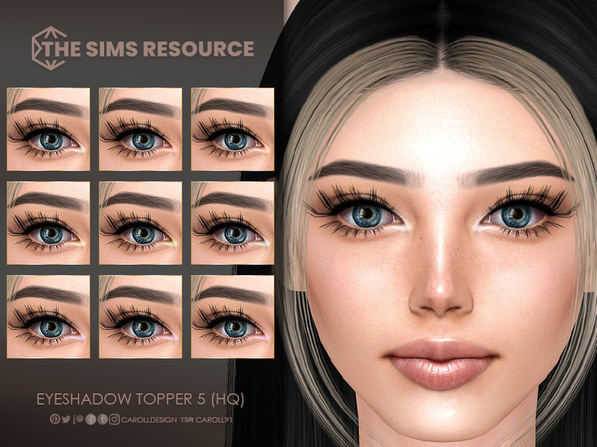 The Sims Resource - Eyeshadow Topper 5 (HQ)