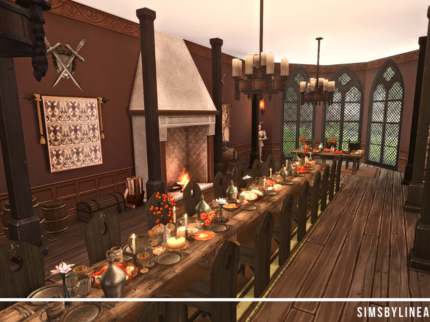 The Sims Resource - Ye Medieval - Great Hall