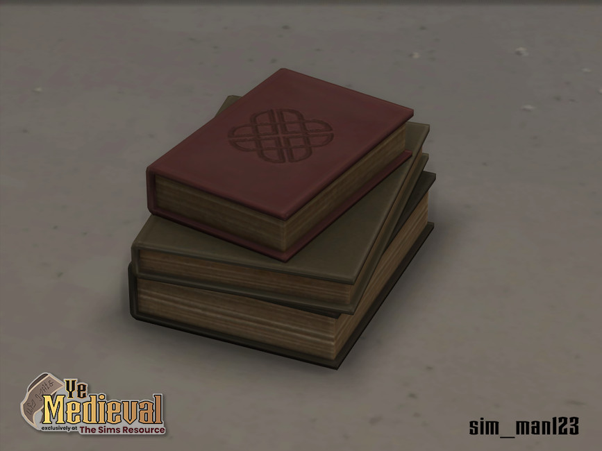 The Sims Resource - Margaery Book Stack