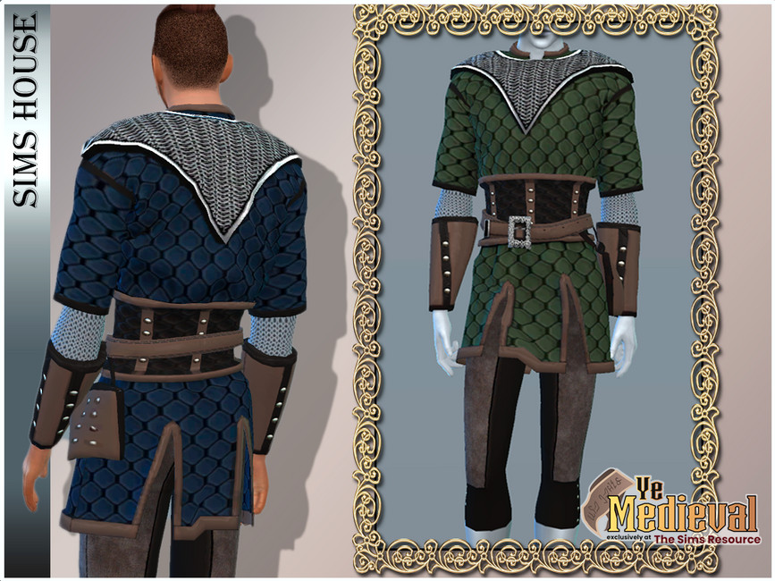 The Sims Resource - Ye Medieval MEN'S TOP MEDIEVAL