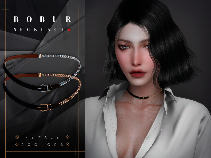 The Sims Resource - Chain Belt Necklace