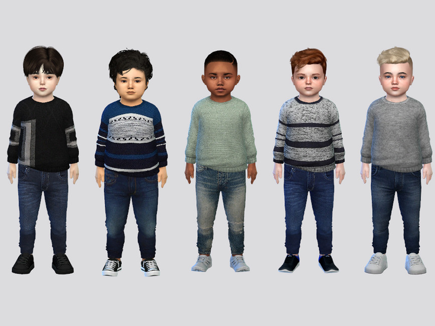 The Sims Resource - Tyler Sweaters Toddler