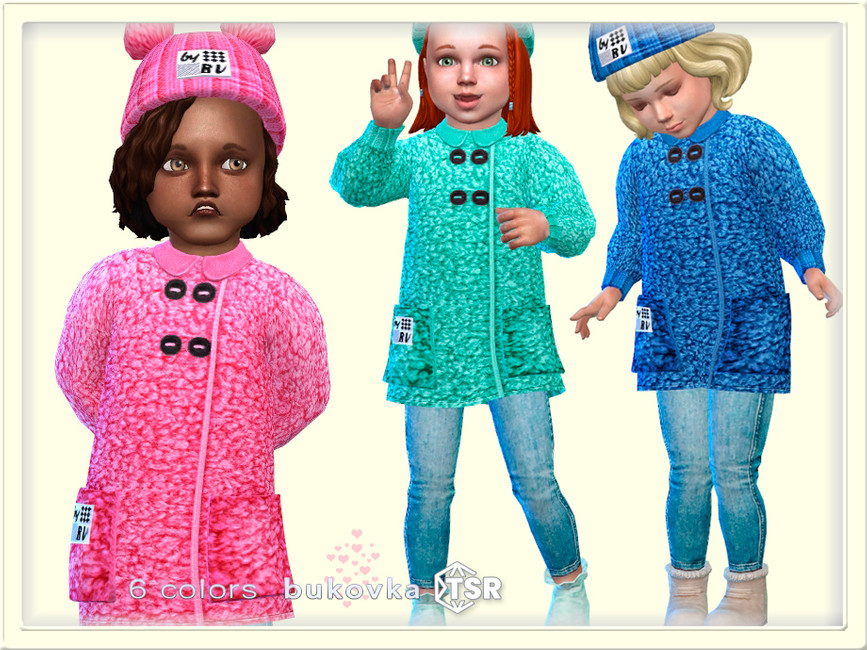 The Sims Resource - Fur Coat