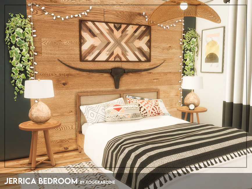 The Sims Resource - Jerrica Bedroom (TSR only CC)