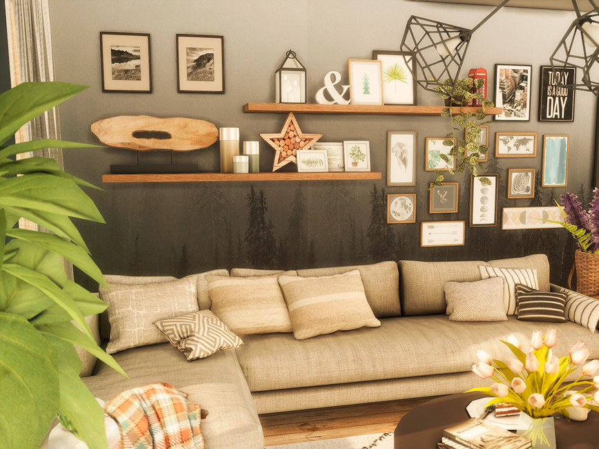 The Sims Resource - Sudie Living Room (TSR only CC)