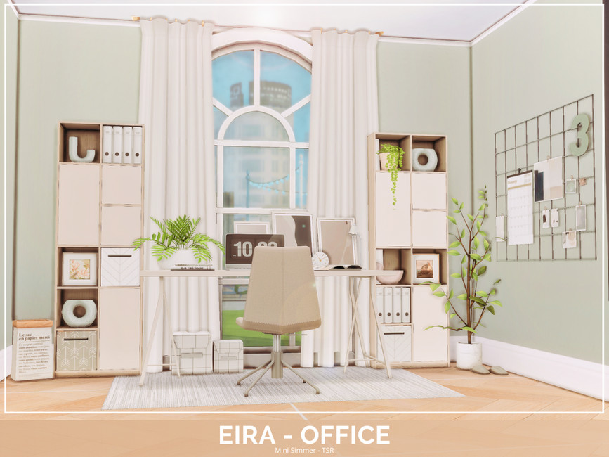 The Sims Resource - Eira Office - TSR Only CC