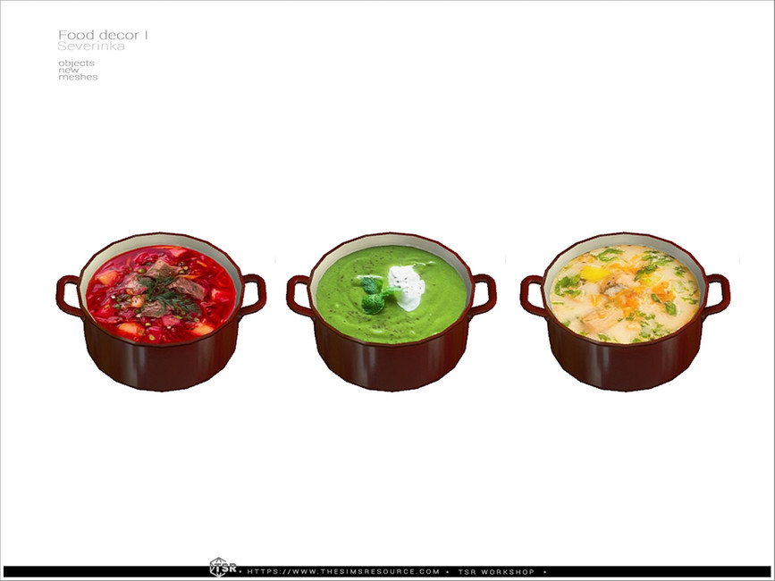 The Sims Resource - Food decor - soup pot
