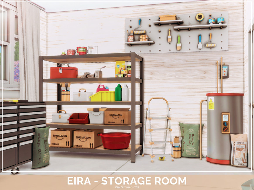 The Sims Resource - Eira Storage room - TSR Only CC
