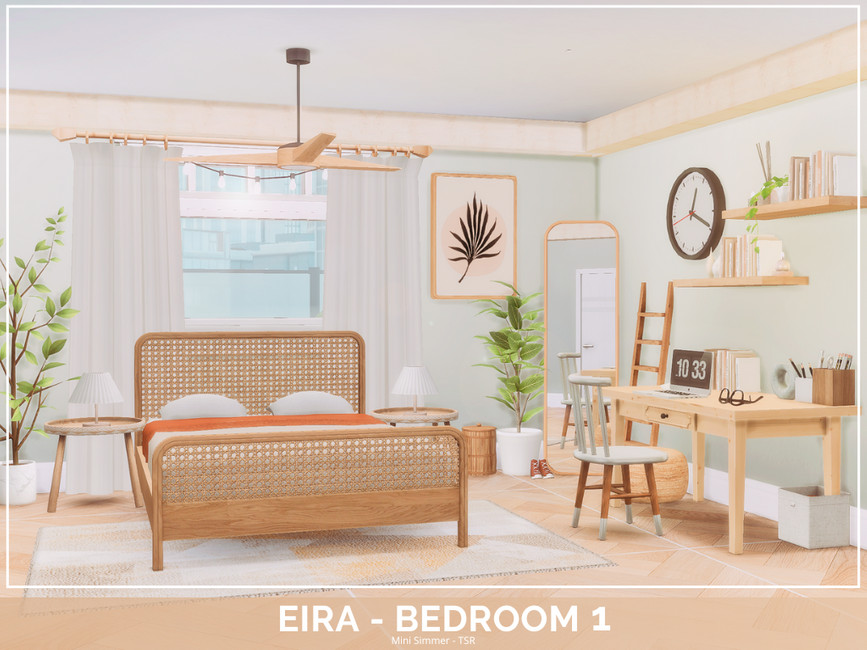 The Sims Resource - Eira Bedroom 1 - TSR Only CC