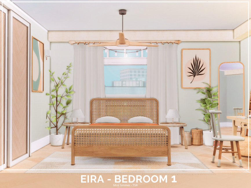 The Sims Resource - Eira Bedroom 1 - TSR Only CC