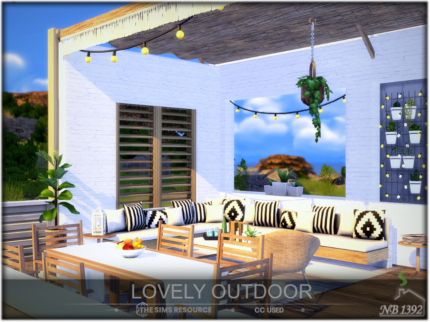 The Sims Resource - Lovely Outdoor (CC only TSR)