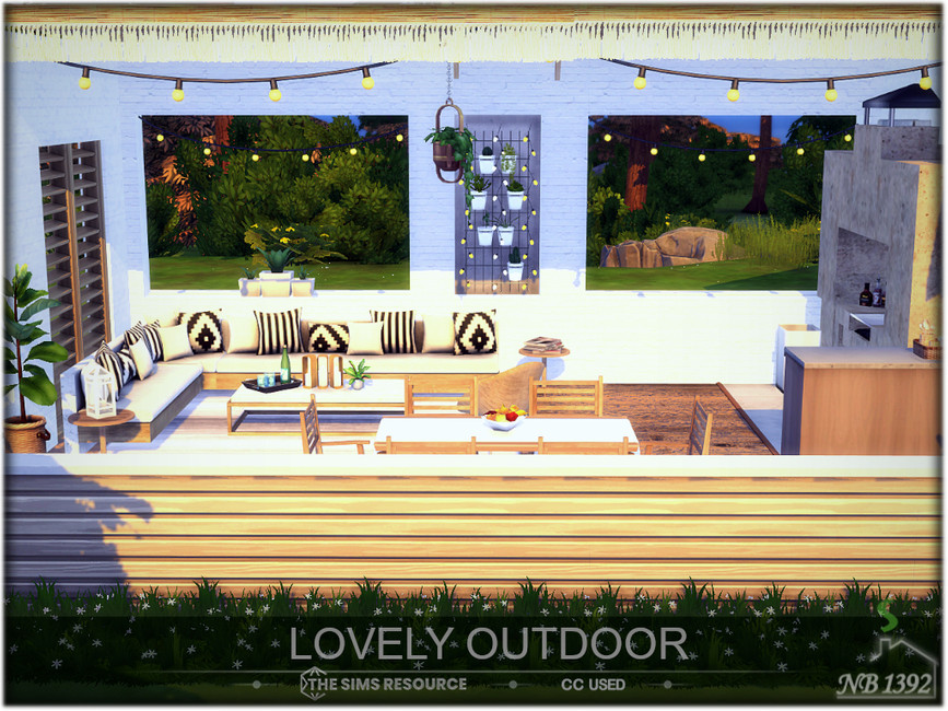 The Sims Resource - Lovely Outdoor (CC only TSR)