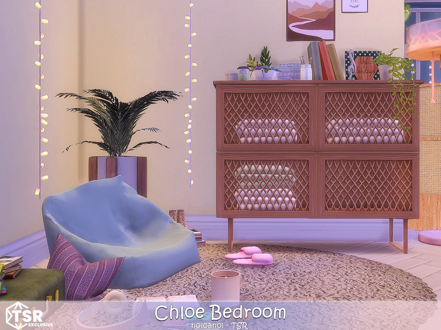 The Sims Resource - Chloe Bedroom / TSR CC Only
