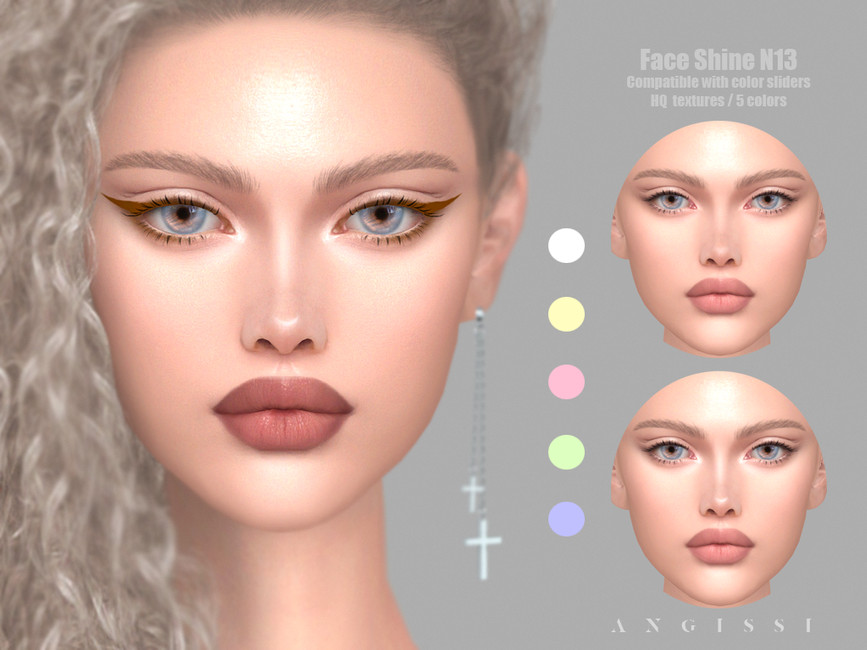 The Sims Resource - Face Shine N13