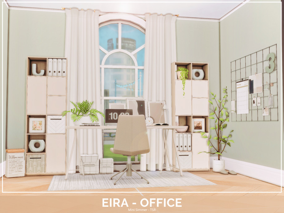 The Sims Resource | Eira Office - TSR Only CC